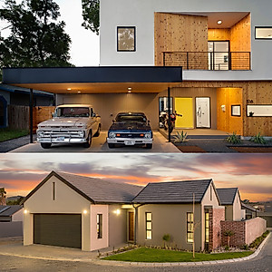 REMINDA Motion Sensor Light Bulbs Outdoor, 15W PAR38 LED Flood Light Bulb, Radar Motion Detector, Dusk to Dawn Sensor, 100 Watt Equivalent, E26 Base, 1500LM, 3000K Warm White, 2 Pack