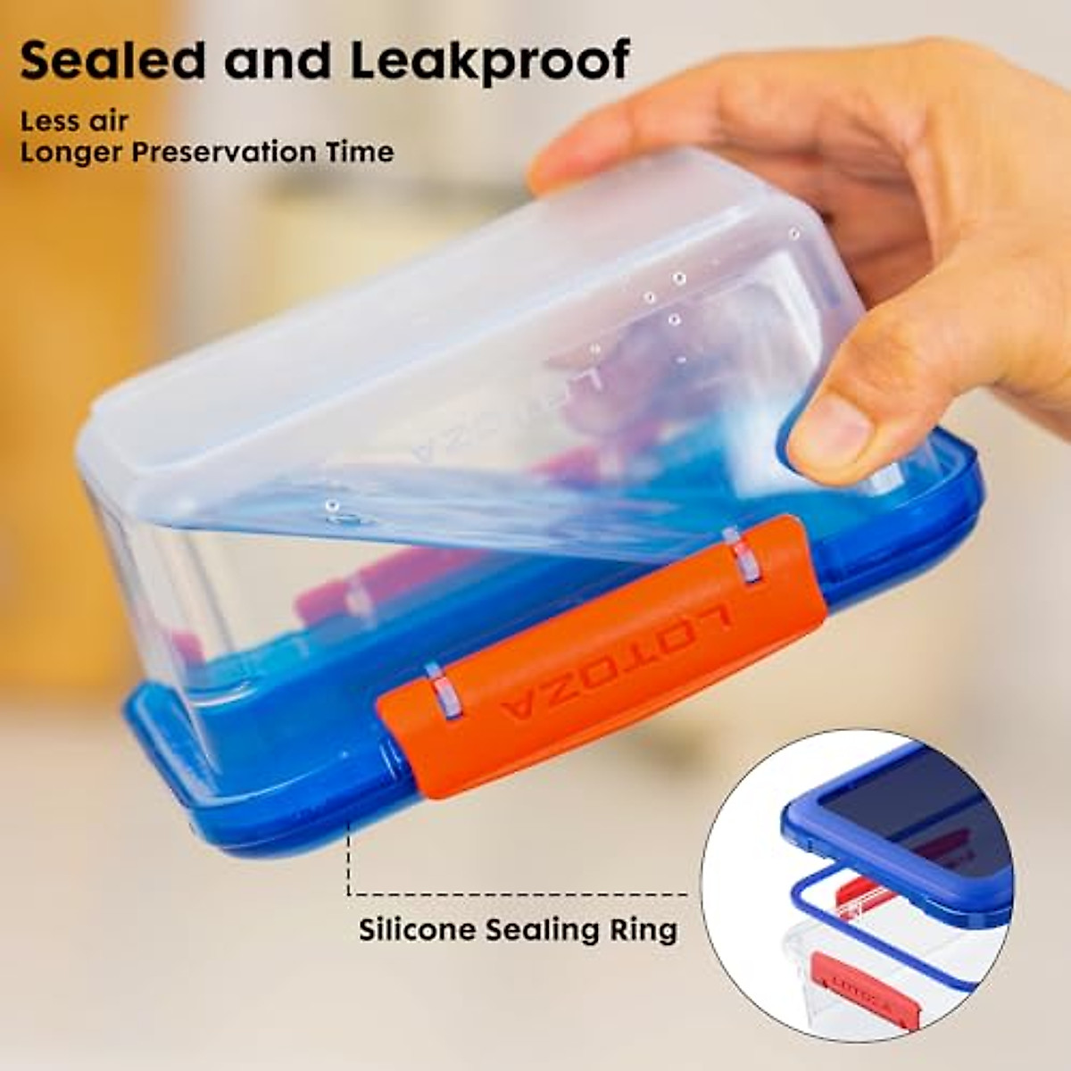 12oz Small Food Storage Containers with Lids Airtight BPA Free To Go Fruit BPA Free for Chia Jam Snack Yogurt 4 SETS 1.5Cup