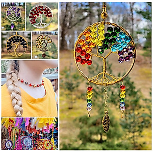 Dowarm 200 Pieces Briolette Crystal Glass Beads for Jewelry Making, 8MM Rondelle Crystal Beads for Crafts Wine Charms Wind Chimes Suncatchers, Briollete Rondelle Finding Spacer Beads (Crystal AB, 8MM)