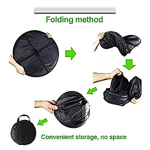 HYDGOOHO 6 Layer 2ft Herb Drying Rack Net Mesh with Green Zippers Hydroponics,Bonus Hook Drying Rack Herbs for Plant Bud Seed, Mesh Hanging Plant Dry,Herb Dry Net for Garden (6 Layer, Open Type)