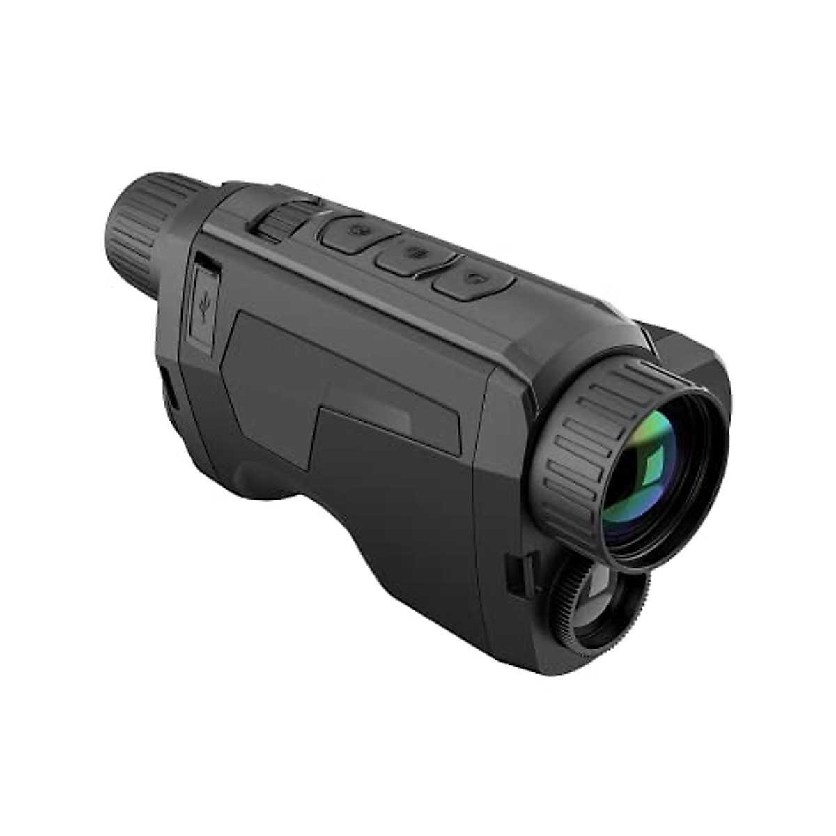 AGM Global Vision Fuzion LRF TM35-640 Thermal Monocular with Laser Rangefinder and Bi-Spectrum Image Fusion Hunting Monocular with Thermal Imaging Heat Vision Perfect for Hunting and Outdoor Adventure