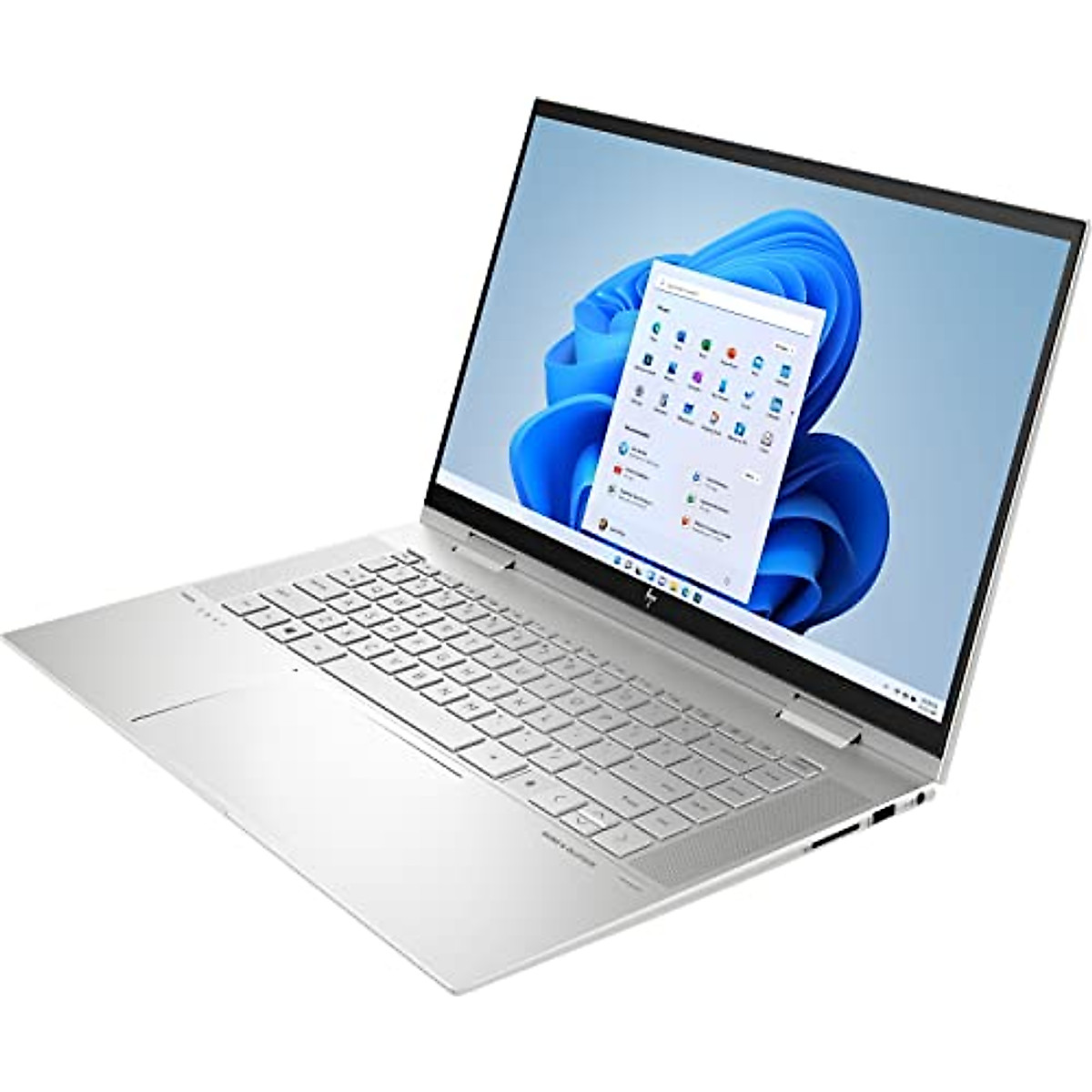 2022 HP Envy X360 2-in-1 Laptop | 15.6" FHD IPS 400 nits Touchscreen | Intel Quad-Core i5-1135G7 | Iris Xe Graphics | 16GB DDR4 512GB SSD | Type-C | Thunderbolt 4 | WiFi 6 | Backlit | Windows 10 Pro