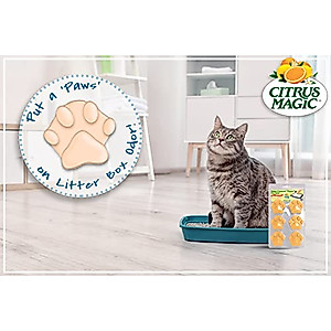 Citrus Magic Pet Odor Control "Paws" For Litter, Ocean Breeze, 6-Count - CASE