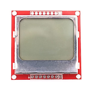 SEEU. AGAIN 8448 84x48 LCD Module White Backlight PCB Compatible with 5110 pi
