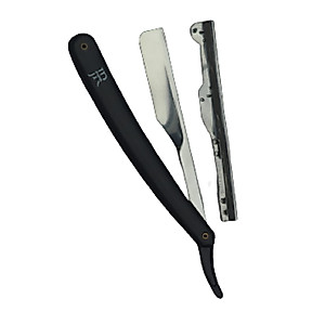 Barber Straight razor Salon Shaving Razor SHAVETTE RASOI RASOIRS 10 BLADES (BLACK)