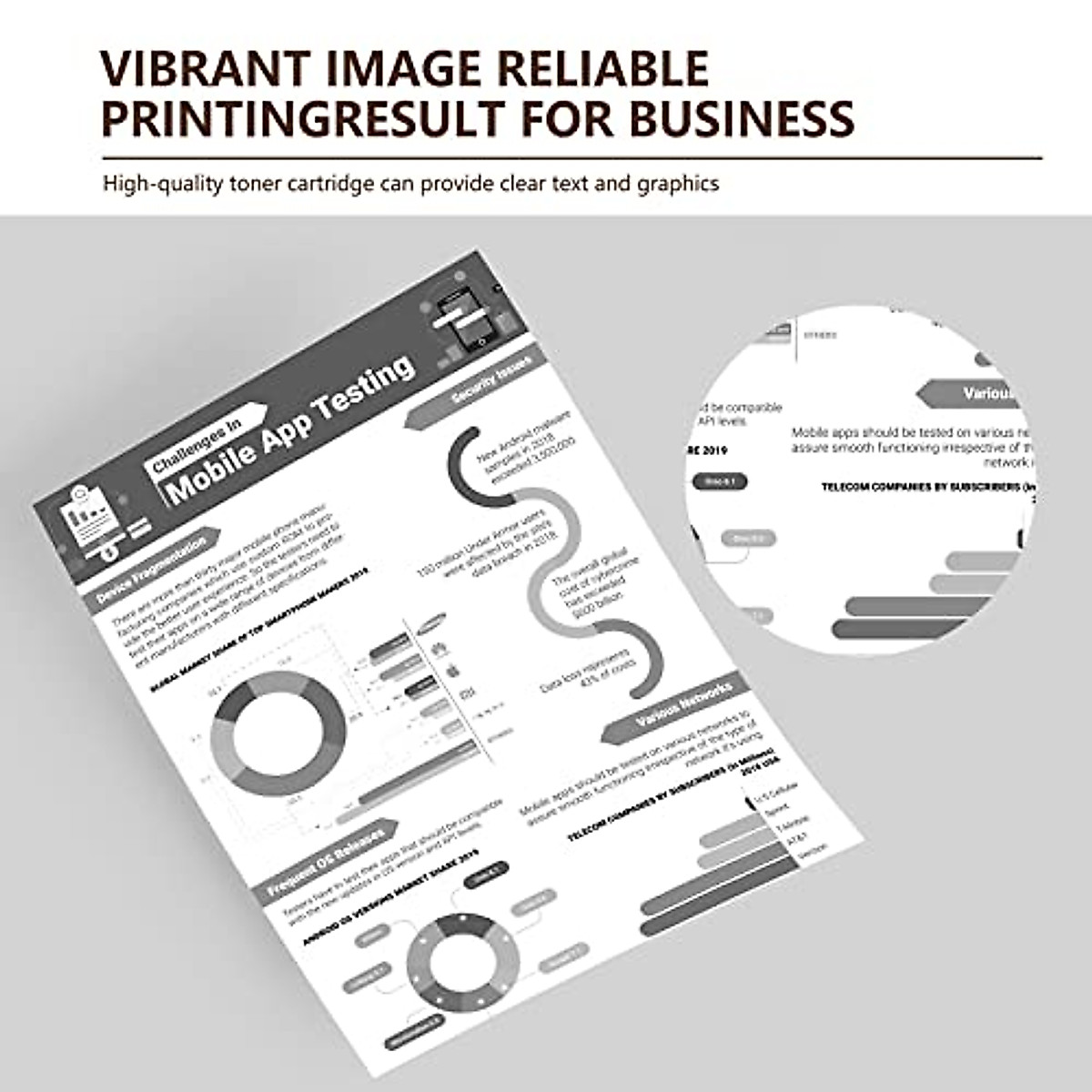 DRAWN TN760 Black Toner Cartridge Compatible 1 Pack TN-760 High Capacity(3500 Pages) Toner Cartridge Replacement for Brother DCP-L2550DW MFC-L2750DWXL HL-L2350DW L2390DW L2395DW Printer