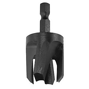 W.L. Fuller QP8 1/2" Tapered Plug Cutter with 1/4" Quick Change Hex Shank