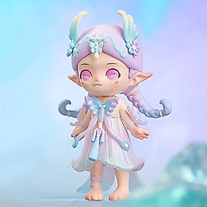 Aven Rabbit ROOYIE Treasures Series Blind Box Toy Mystery Box Cute Collectible Figures Action Kawaii Model Girl Birthday Surprise Random Trendy Toys Room Desktop Decroration (1 Pack)