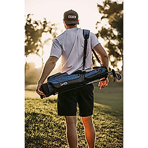 Sunday Golf Loma Bag – Holds 5 to 7 Clubs – Ultra Lightweight Sunday Carry Bag with Strap Stand – Golf Stand Bag for The Driving Range, Par 3 and Pitch n Putt Courses, 31 Inches Tall