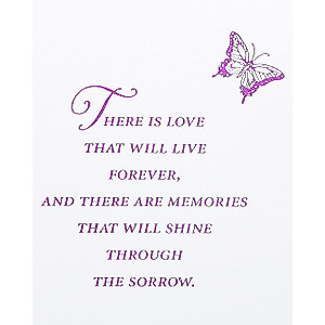 American Greetings Sympathy Card for Loss of Mother (Thinking of You)