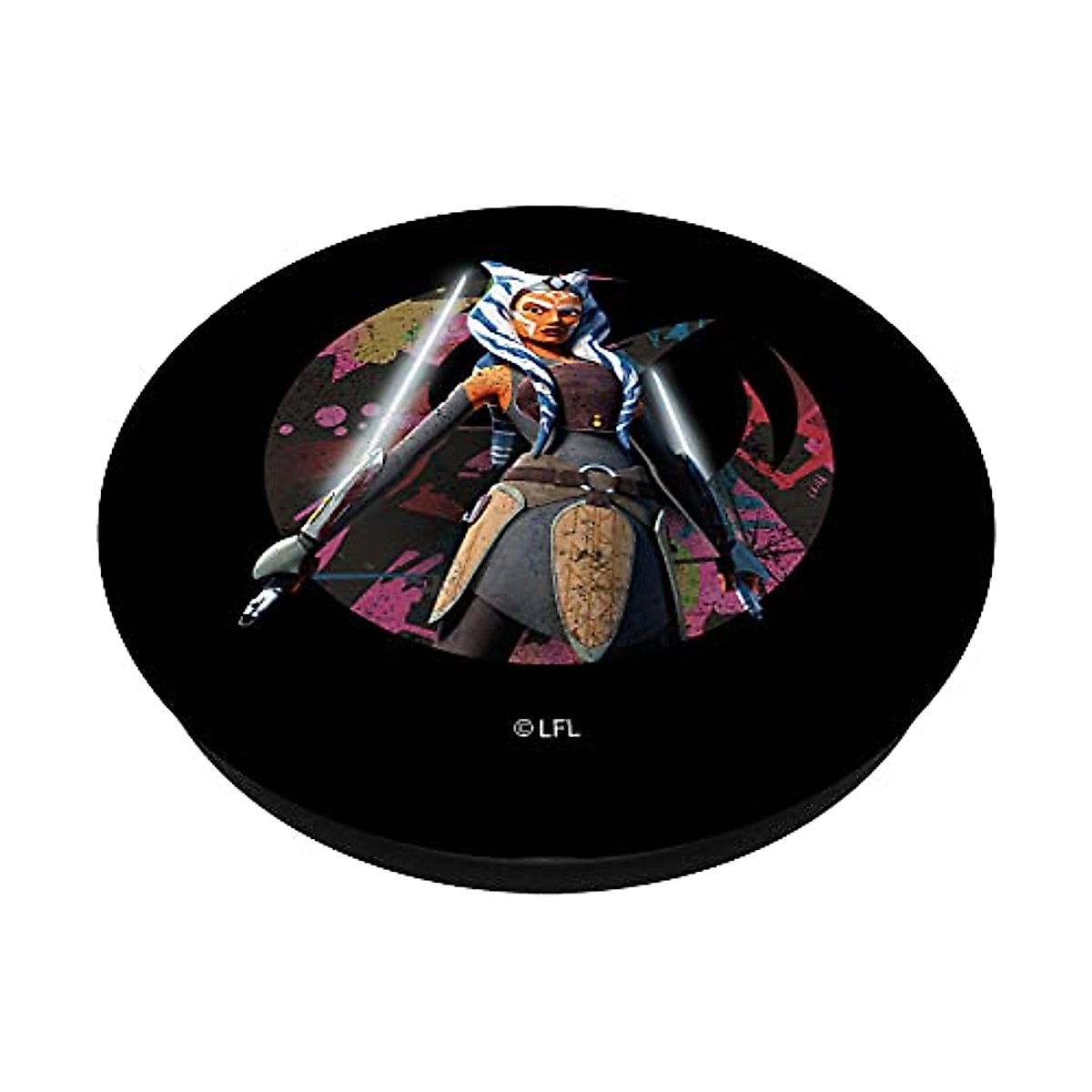 Star Wars The Clone Wars Ahsoka Tano Fearless Jedi PopSockets Swappable PopGrip