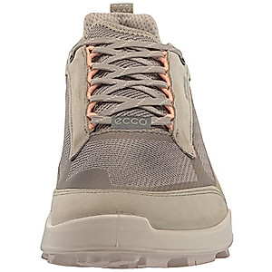 ECCO Women's Biom 2.1 Low Cross Mountain Waterproof Trail Running Shoe, SAGE/SAGE/Steel, 7-7. 5