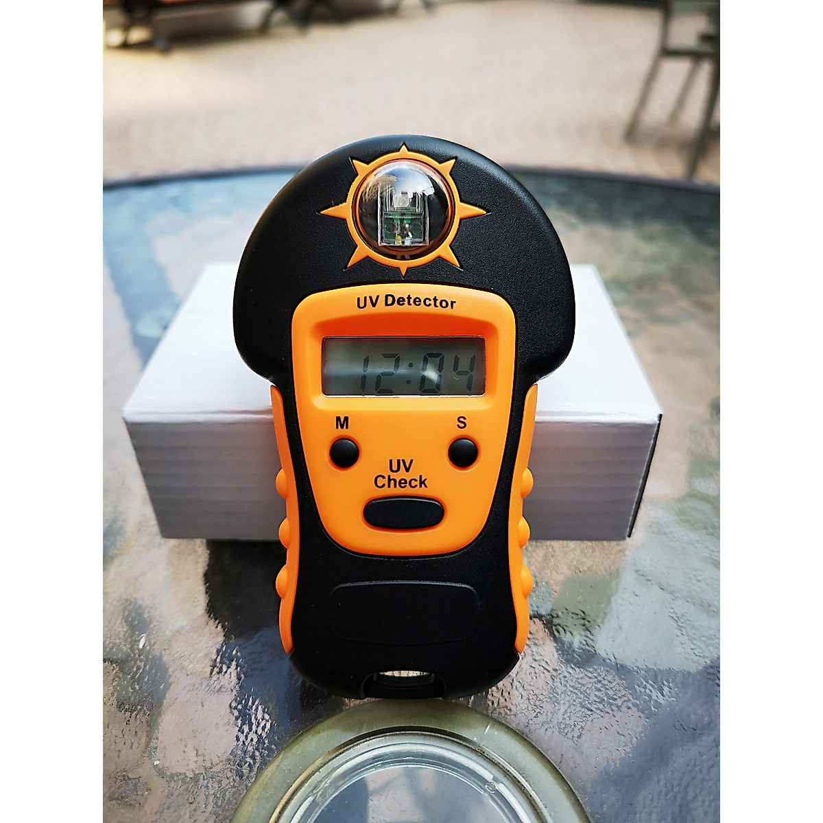 Nextav UV Detector for Measuring Sun Light UV Level - Portable Handheld Sun Light UV Detector (3A)