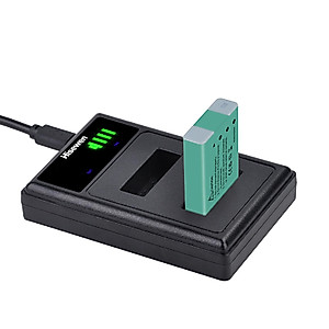 Hisewen NB-13L Battery 2 Pack and Dual USB Charger for Canon PowerShot G7 X Mark II, G7 X, G1 X Mark III, G5 X, G9 X, G9 X Mark II, SX620 HS, SX720 HS, SX730 HS, SX740 HS