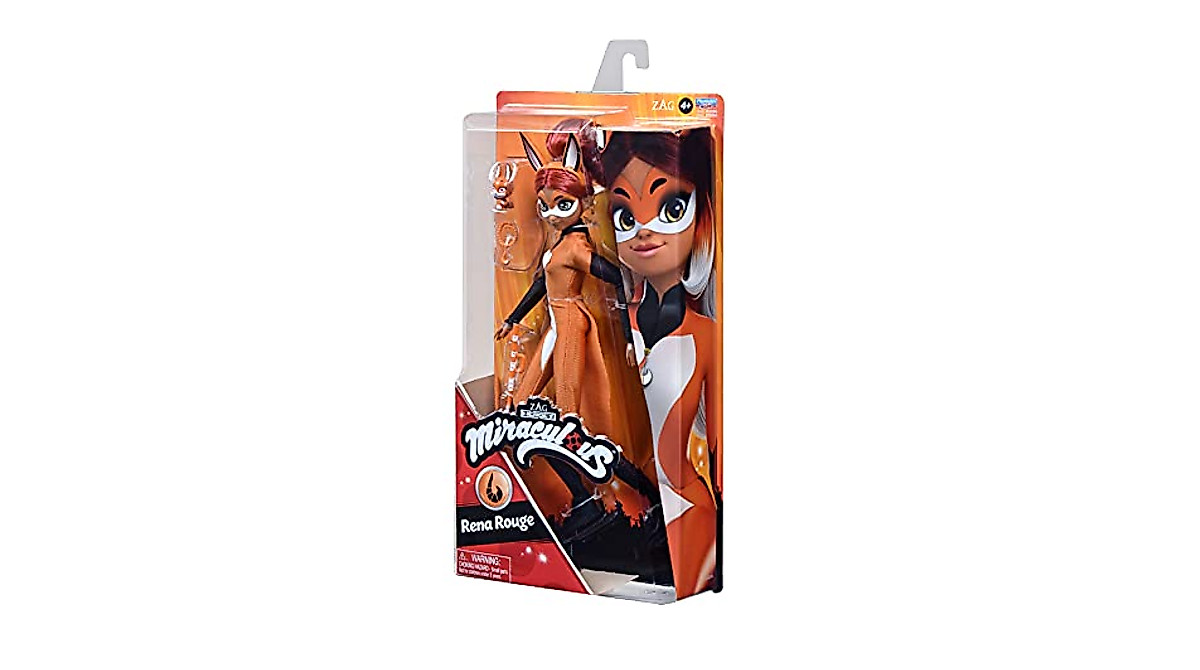 Miraculous Rena Rouge Doll 10.5" Fashion Doll with Accessories and ...