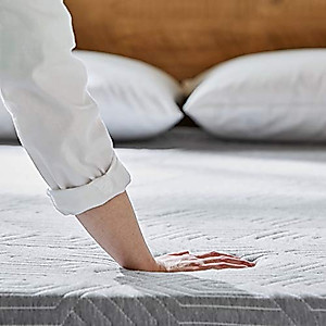 Amazon Brand - Rivet Memory Foam Mattress, Medium Firm Supportive Pressure Relief with Celliant Cover for Restorative Sleep, 10 inch, Full, Grey