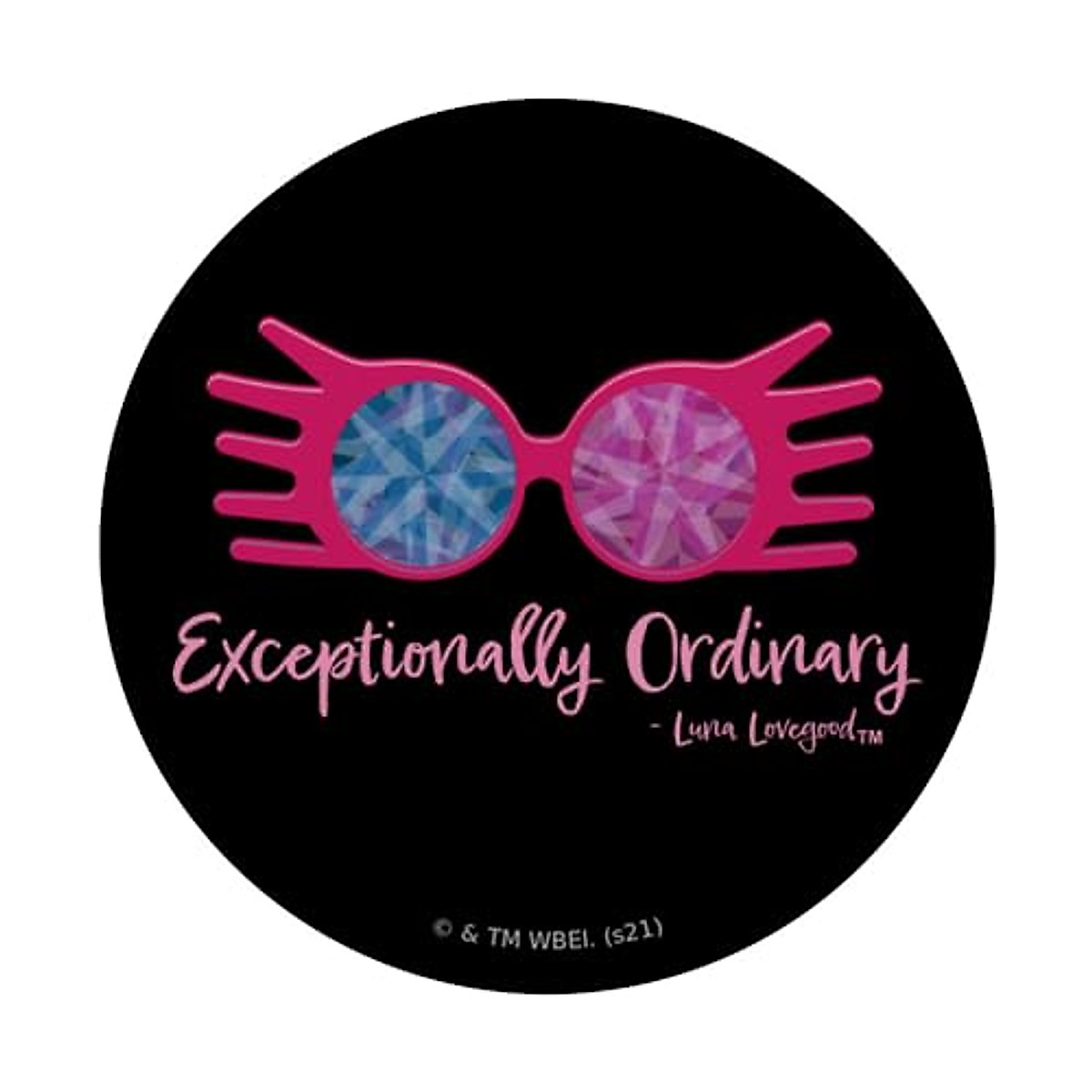 Harry Potter Luna Lovegood Different Quote PopSockets Standard PopGrip