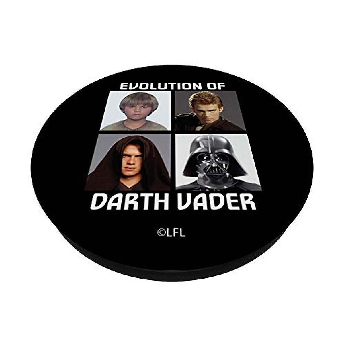 Star Wars Evolution of Darth Vader PopSockets PopGrip: Swappable Grip for Phones & Tablets
