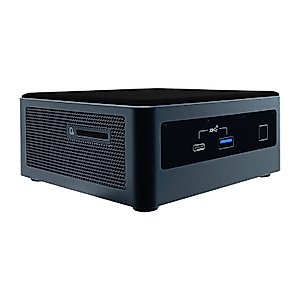 Intel PC NUC NUC10i7FNHN Mini PC/HTPC - 10th Gen 6-Core i7-10710U up to 4.70 GHz CPU, 32GB DDR4 RAM, 1TB SSD, Wi-Fi + Bluetooth, UHD Graphics, 4K Support, Windows 10 Pro, Intel NUC NUC10i7FNHN