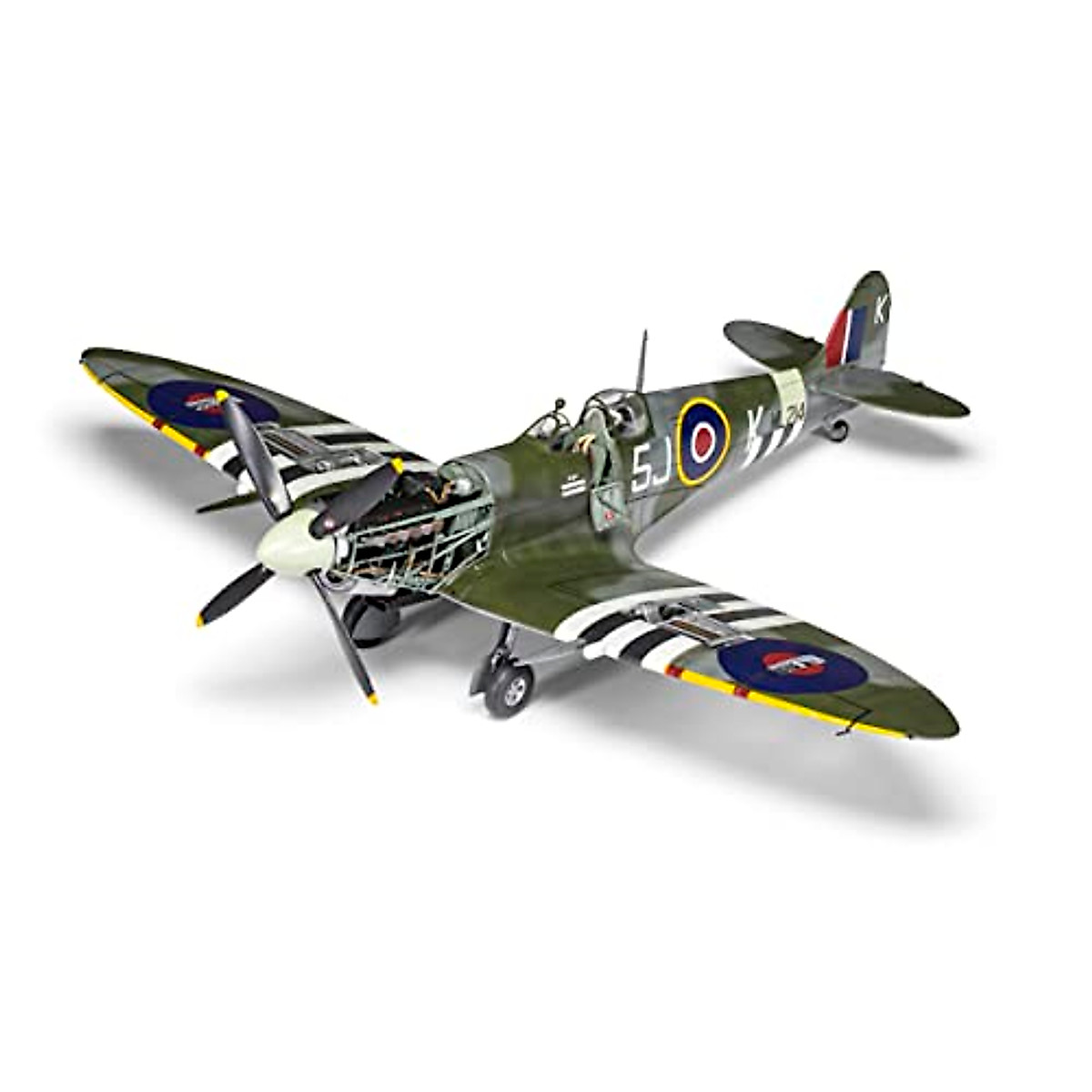 Airfix Supermarine Spitfire MK IXc 1:24 WWII Military Aviation Plastic Model Kit A17001