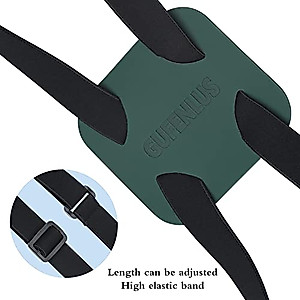 Luggage Straps Bag Bungees for Add a Bag Easy to Travel Suitcase Elastic Strap Belt (Green)