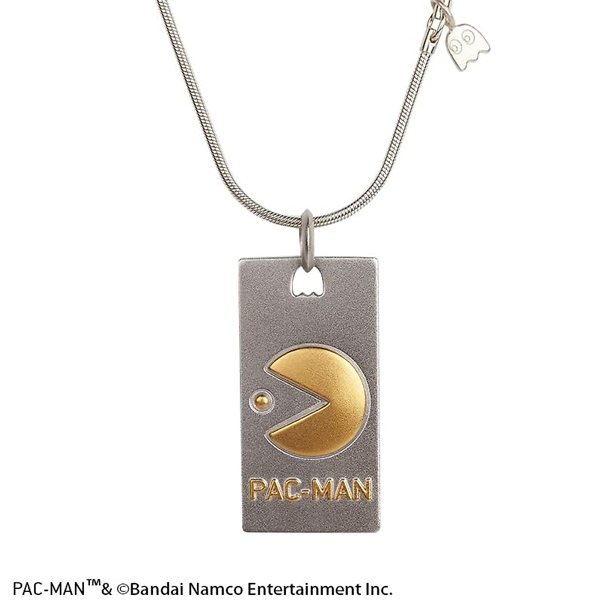 Starforged Pac Man Sterling Silver Gold Plated Video game hip hop Necklace Rapper Pendant