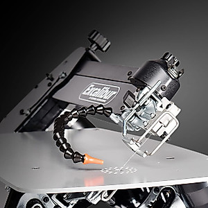 EXCALIBUR 21" Scroll Saw - 1.3A Variable Speed Woodworking Saw with Tilting head & Foot Switch Controller - EX-21