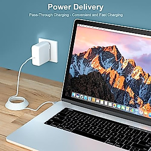 Mac Book Air Charger, Replacement for Mac Book Air AC 45W T-tip Shape Connector Power Adapter, Laptop Charger for Mac Book Air 11 inch and 13 inch (2012 2013 2014 2015 2017)