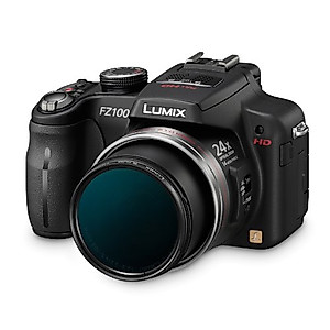 Panasonic Lumix DMC-FZ100 14.1 MP Digital Camera with 24x Optical Image Stabilized Zoom and 3.0-Inch LCD - Black