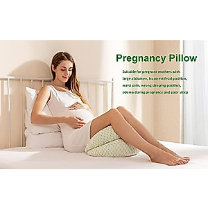 Fantastisch Pregnancy Pillow for Pregnant Women, Soft Pregnancy Body Pillow,Support for Back, HIPS, Legs, Maternity Pillow with Detachable and Adjustable Pillow Cover