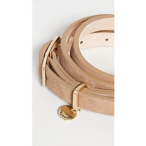 Rag & Bone Women's Baby Rebound Belt, Camel, S