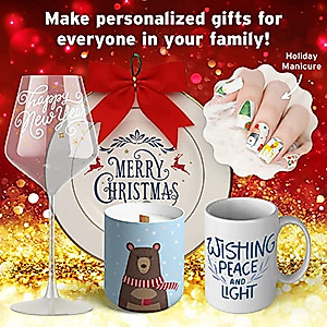 Waterslide Paper-20 sheet Inkjet Water Slide Paper,A4 Size clear waterslide paper for DIY Decals Gift Crafts Ceramics Candles and Custom Tumblers, waterslide decal paper (The packaging may be blue)