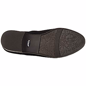 Dr. Scholl's Shoes Women's Rate Ankle Boot, Black Perforated Microfiber Suede, 10 Wide US