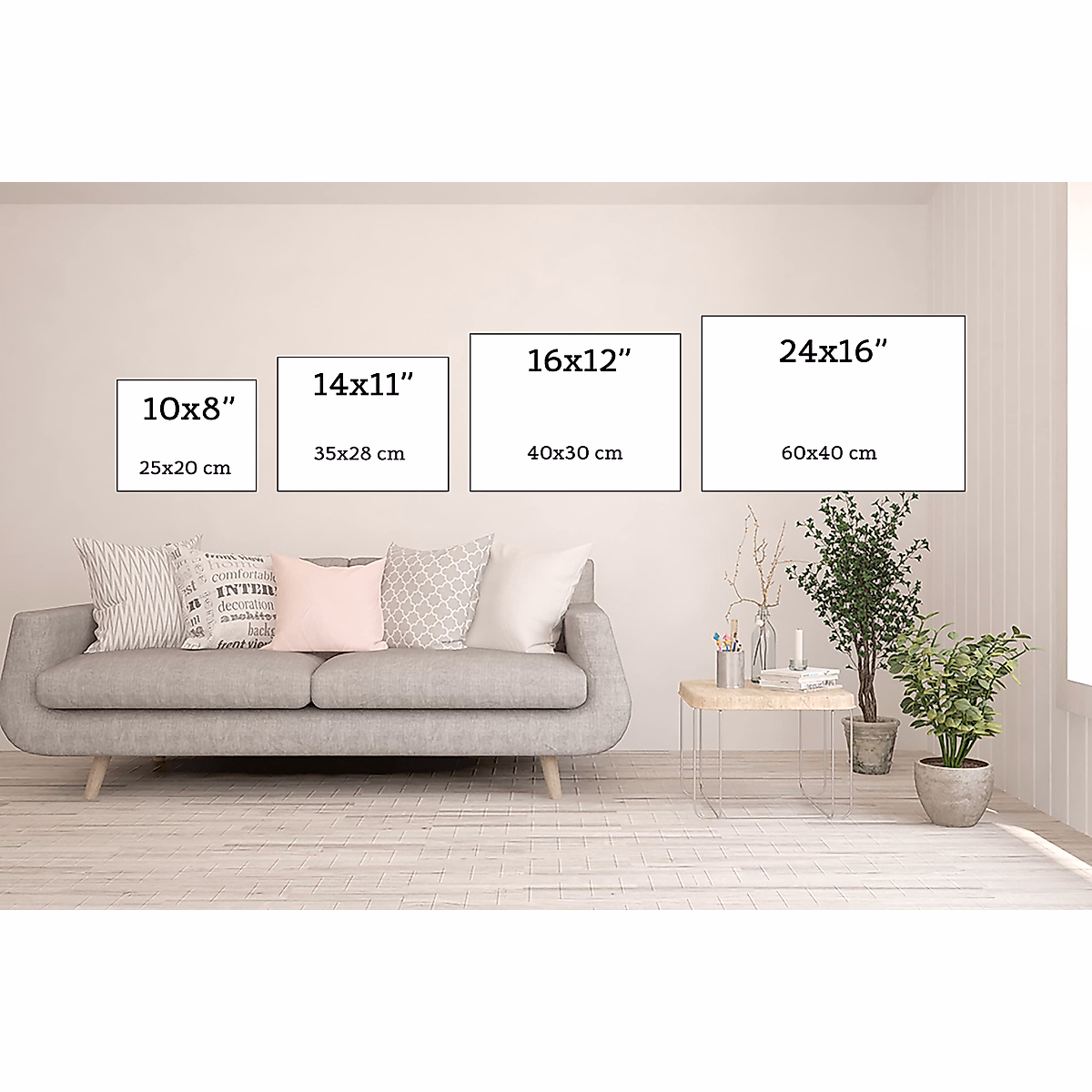 Personalized Memorial Gifts for Loss of Loved one, Sympathy Gift for Loss of Sister Daughter - As I Sit In Heaven - VTQ132 (16x12 inch)