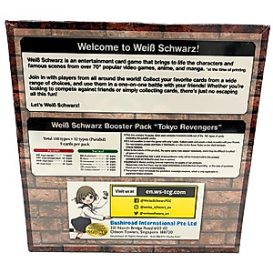 Weiss Schwarz Booster Box Tokyo Revengers English Edition Trading Card Games