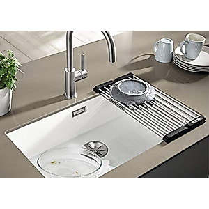 BLANCO 238483 Folding mat, 440 mm, Black/Silver