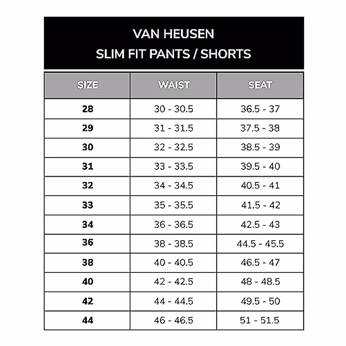 Van Heusen Men's Slim Fit Flex Super Soft Tech Pant, Black, 30W x 32L