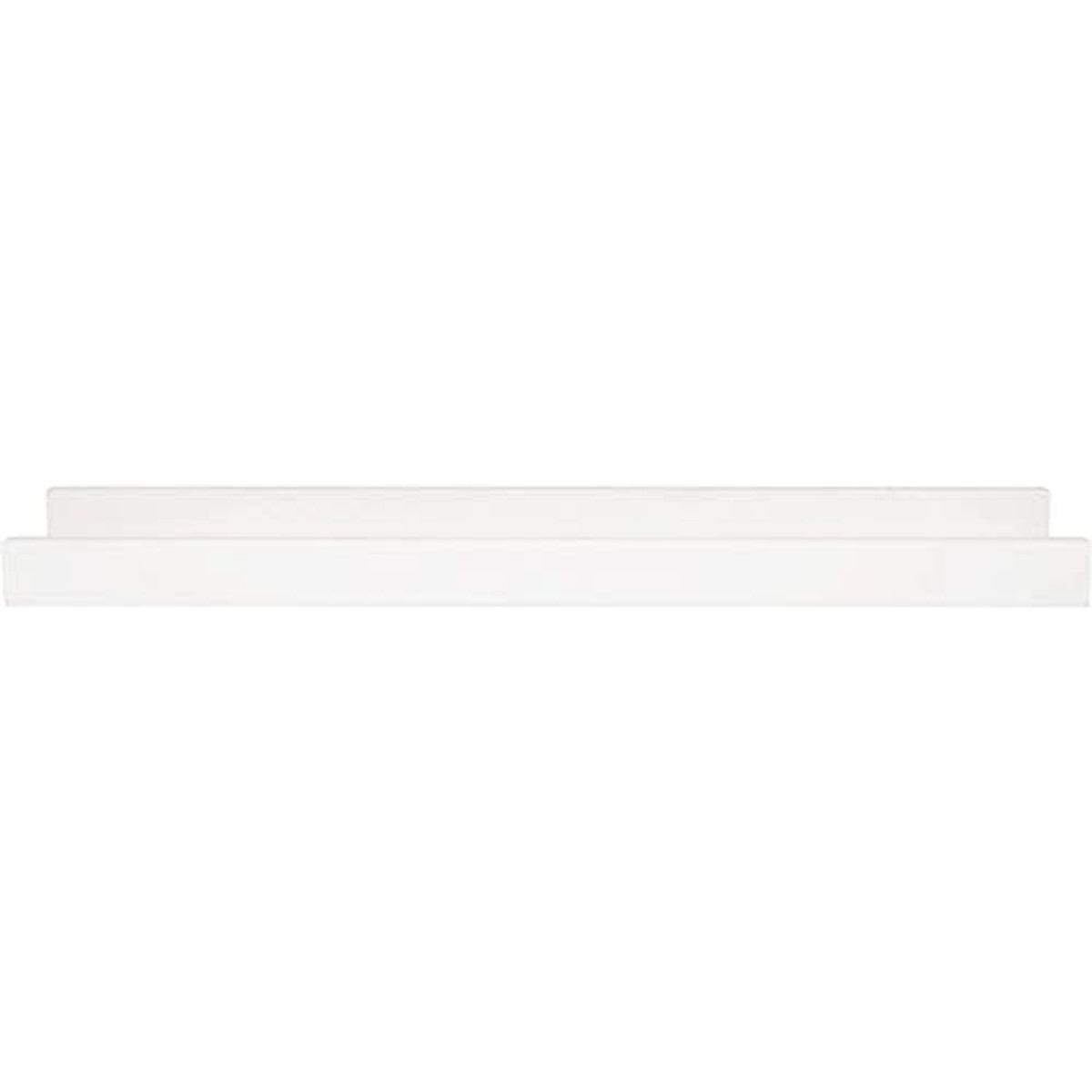 Kiera Grace Modern Frame, 23-Inch by 4-Inch, White