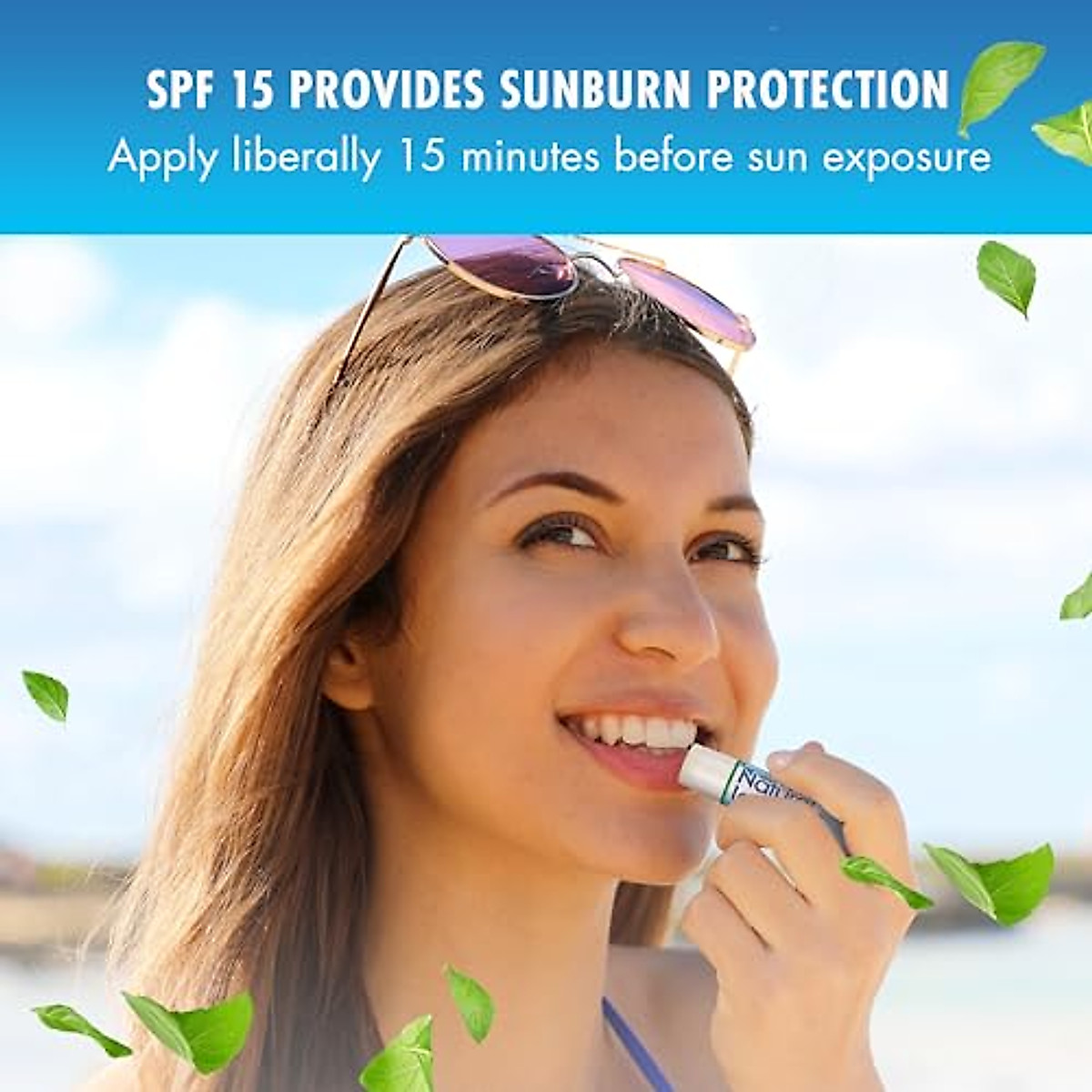 Natural Ice Original SPF 15 Medicated Lip Balm - 12 Count Pack