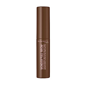 Rimmel London Wonder'Full 24HR Eyebrow Mascara, Long-Wearing, Waterproof, Smudge-Proof, 002, Medium Brown, 0.04oz