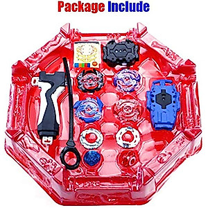 Bey Burst Battle Blade Metal Fusion Evolution Attack Set with and Star Storm Battle Set and Arena Included…