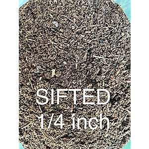 Horse Manure Garden Fertilizer, 100% Natural Aged Unpasteurized Composed and Sifted Plant Food by Horse Poop