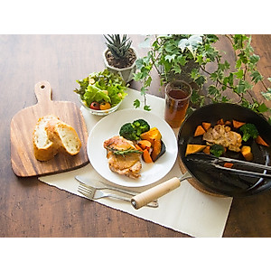 Sugiyama Metal KS-3044 Frying Pan, 10.2 inches (26 cm), Compatible with Induction and Gas Fires, Iron, Made in Japan, Artisan Flavor, Nano Embossing, Light Even Though Iron is Light, Oil Friendly