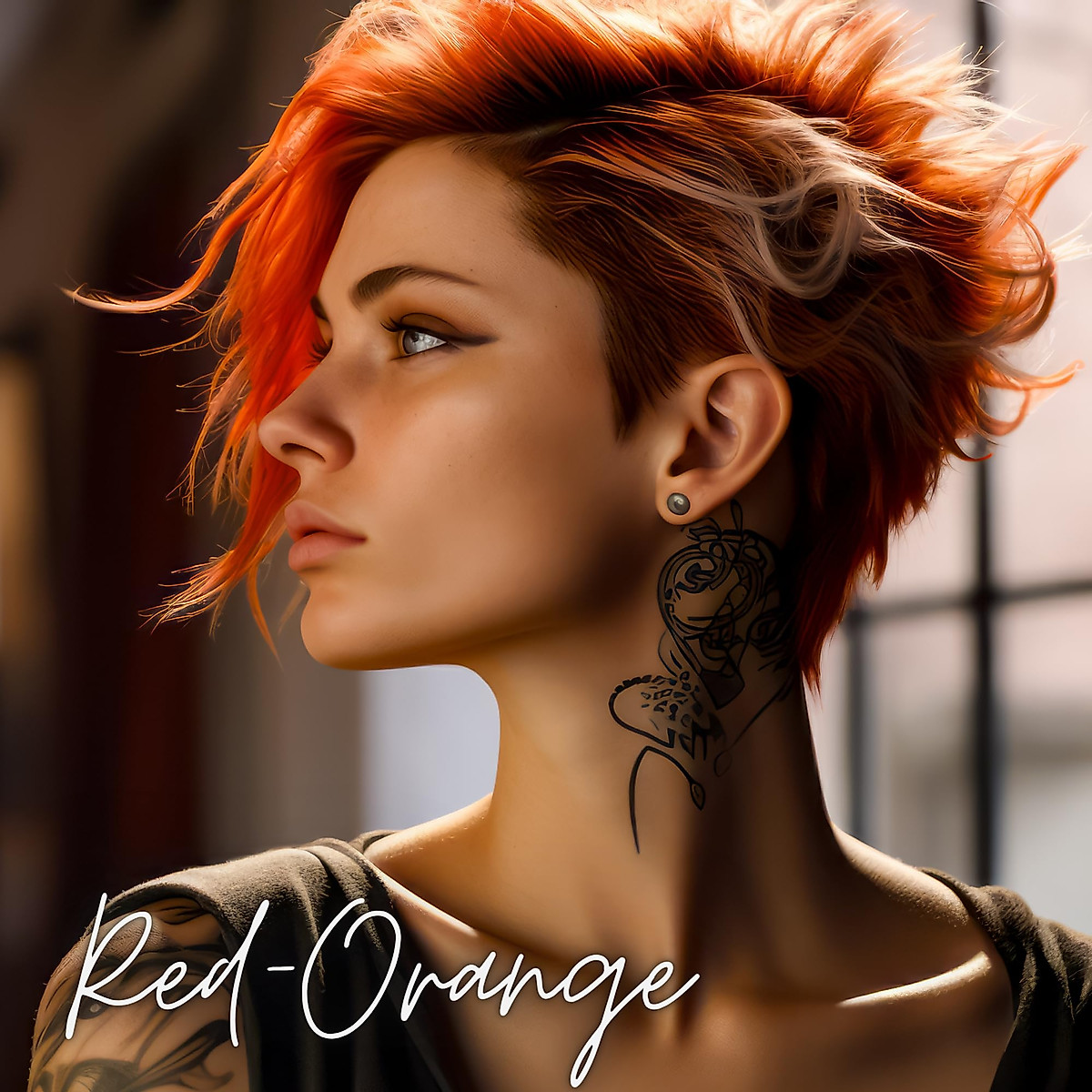 Watercolors Semi Permanent Color Depositing Shampoo. Sulfate & Paraben Free to Maintain & Enhance Hair Color 8 fl oz - FLUID FIRE