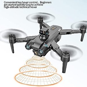 RKSTD Mini Rc Drone, HD Camera, With Obstacle Avoidance Device, Optical Flow Positioning RC Quadcopter, Altitude Hold, Headless Mode, Waypoint Flight, Foldable FPV Rc Drone, Holiday Gift