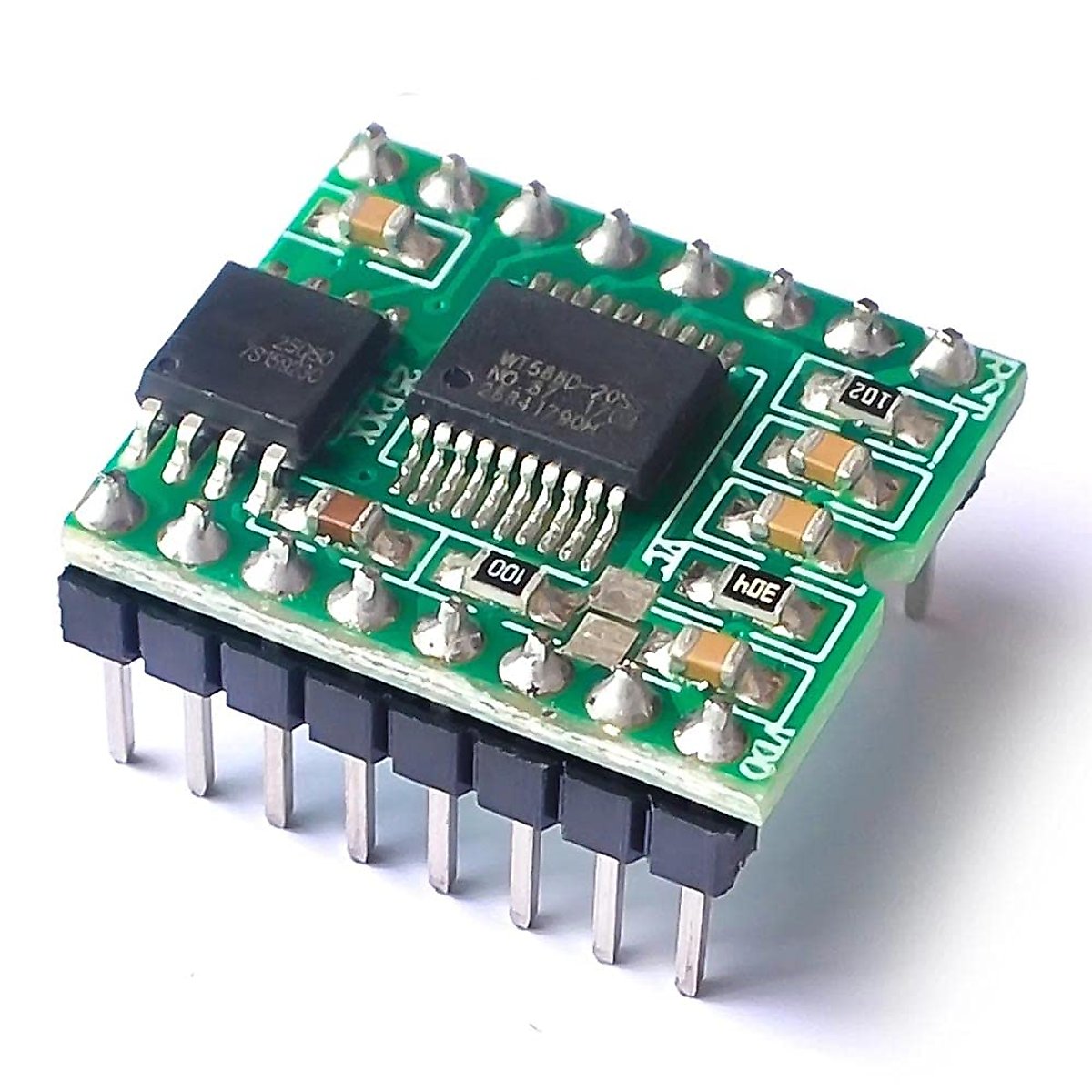 Rakstore WT588D Voice Module Sound Modue Audio Player 20P-32M Memory DC 2.8V- 5.5V
