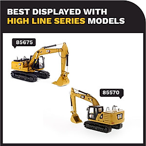Diecast Masters 1:50 Caterpillar 320 GX Hydraulic Excavator | High Line Series Cat Trucks & Construction Equipment | 1:50 Scale Model Diecast Collectible Model 85674