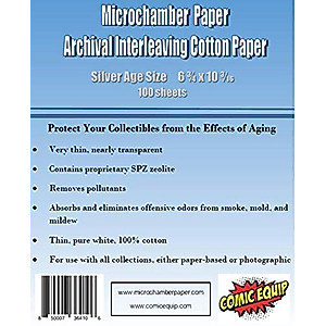 MicroChamber Paper Silver Size 100 Sheets