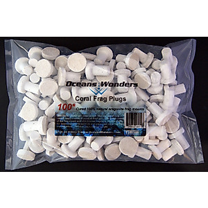 Oceans Wonders Coral Frag Plugs 100pc