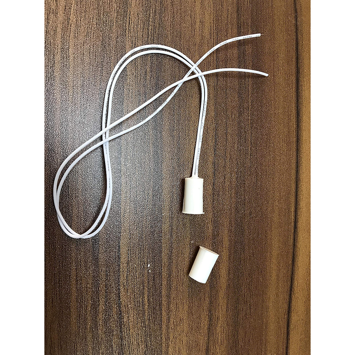 10pcs RC-33 NC Recessed Wired Window Door Contact Sensor Alarm Magnetic Reed Switch White